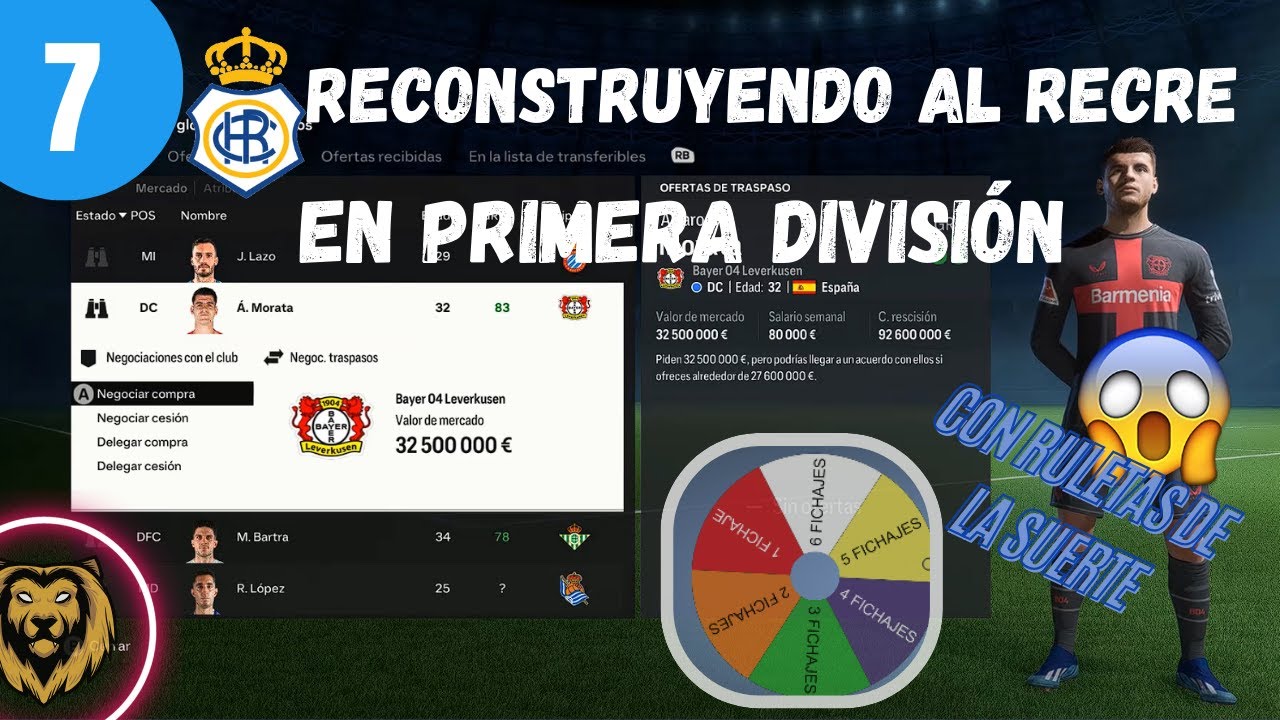 EL RECRE VUELVE A PRIMERA!! PRIMEROS FICHAJES // #7 RECONSTRUYENDO ...