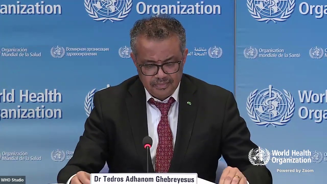 Live from WHO Headquarters - coronavirus - COVID-19 daily press ...