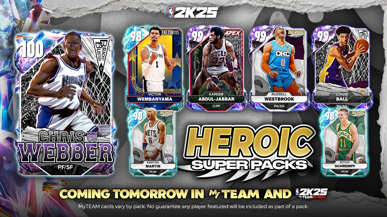 I Opened A 51 Box Of Heroic Super Packs In NBA 2K25 Myteam - YouTube