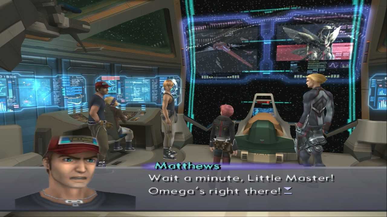 Xenosaga III HD Cutscene 244 - Durandal Recovery Mission (Elsa Bridge ...