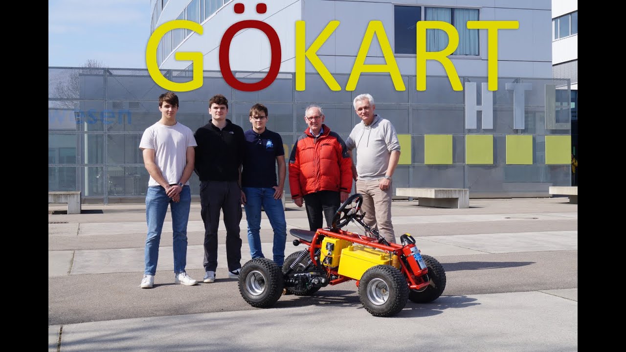 Innovatives Gokart mit digitalem Differenzial - YouTube