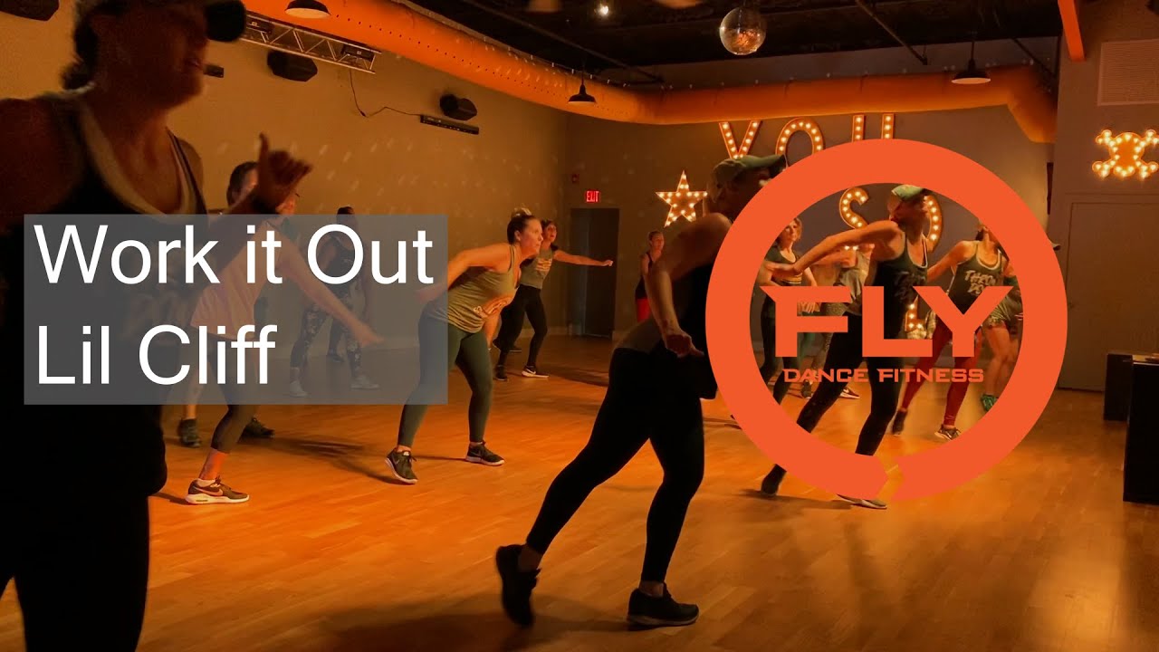 Work it Out @ Lil Cliff Throw Down at Fly Dance Fitness - YouTube