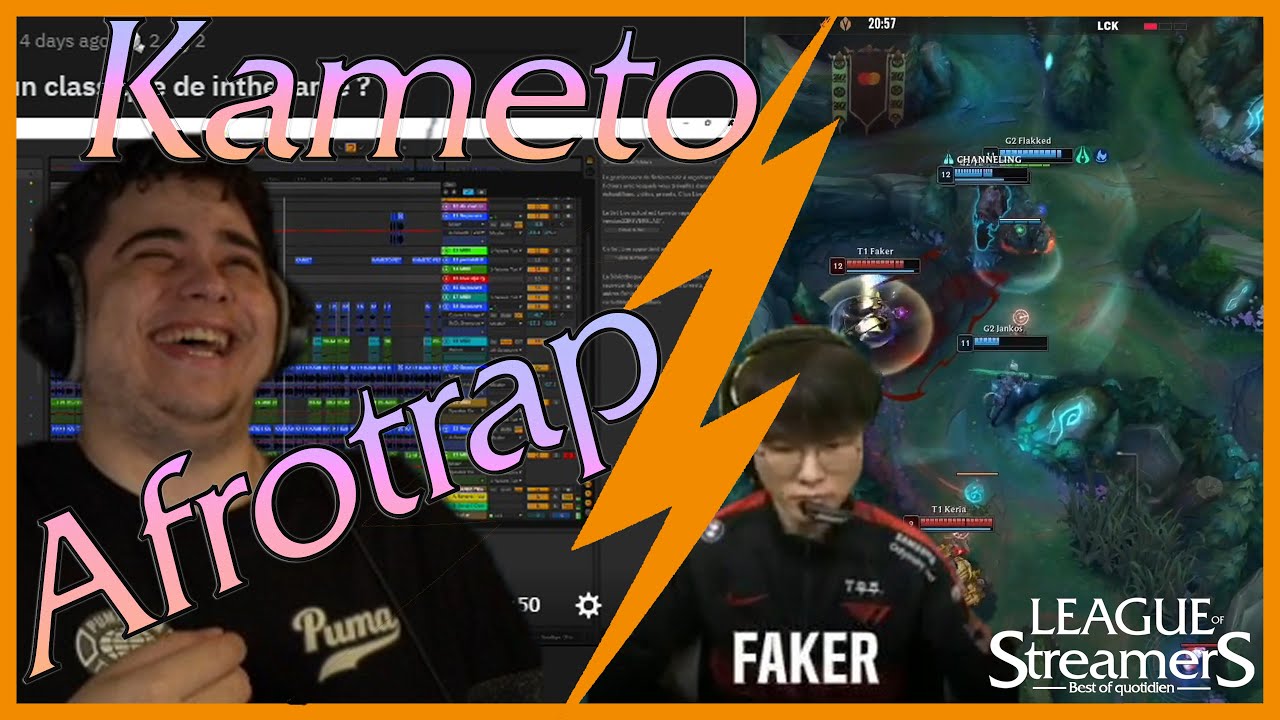 KAMETO LE ROI DE L'AFROTRAP / Best of League of Streamers 20 - YouTube