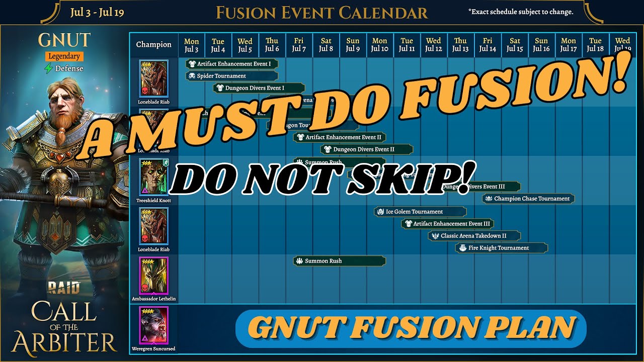 One of the Best Fusion Champions EVER! | Fusions | RAID: Shadow Legends ...