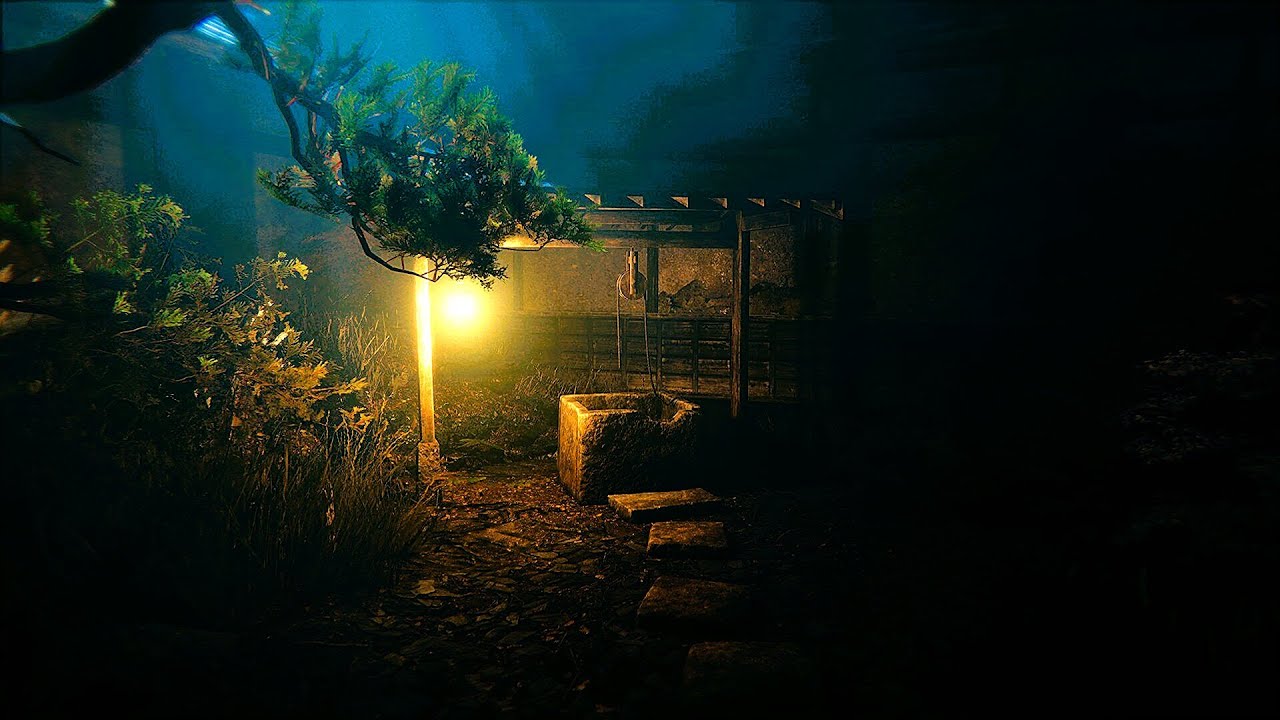 I'm Trying to Survive the NIGHT in this Haunted Shrine - YouTube
