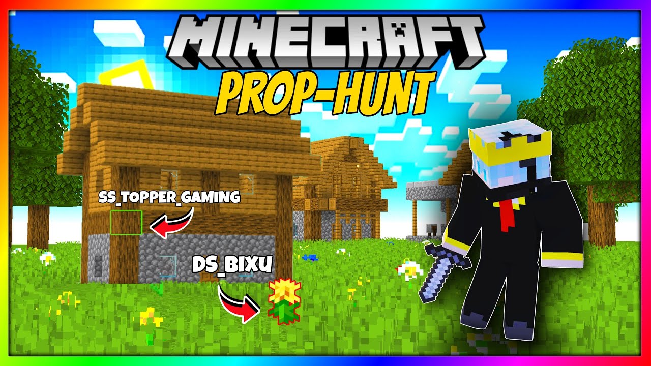 Prop Hunt Challenge in Minecraft 💥 (SunioGang) - YouTube