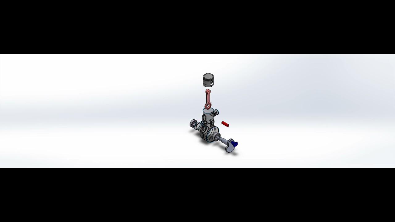 2 Stroke Engine Animation (Animation 1) - YouTube