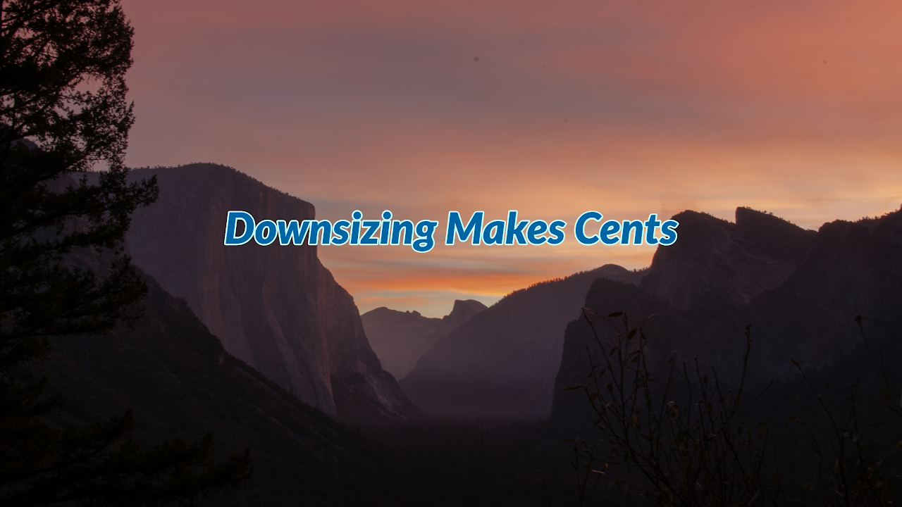 Downsizing Makes Cents Live Stream - YouTube
