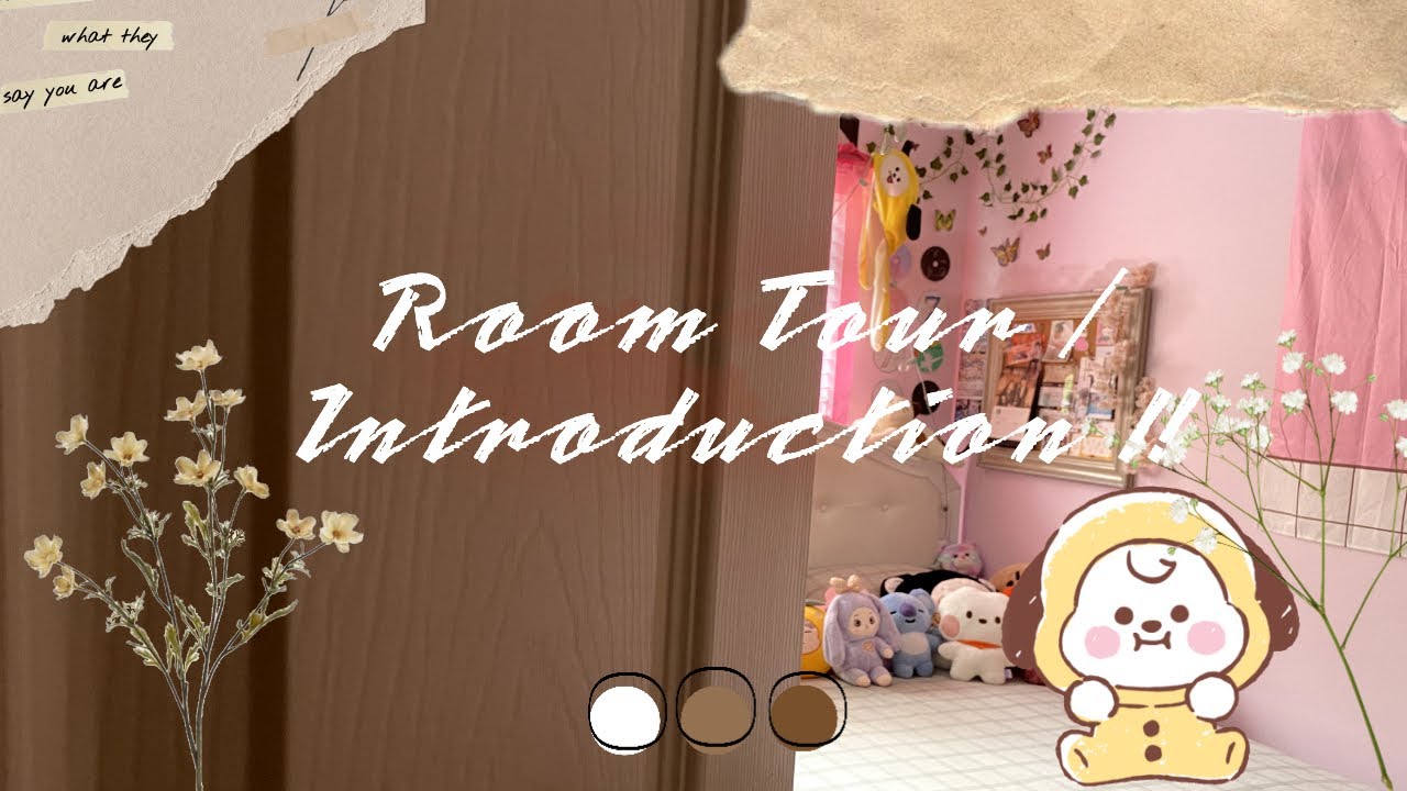 Room Tour / Introduction (First Video!!!) 😄 💫 - YouTube