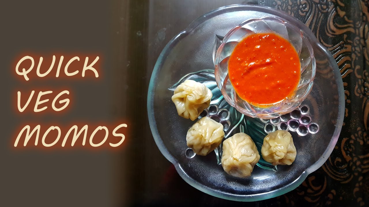 Veg Momos | Homemade Veg Steamed Momos Recipe | Red Chilli Chutney ...