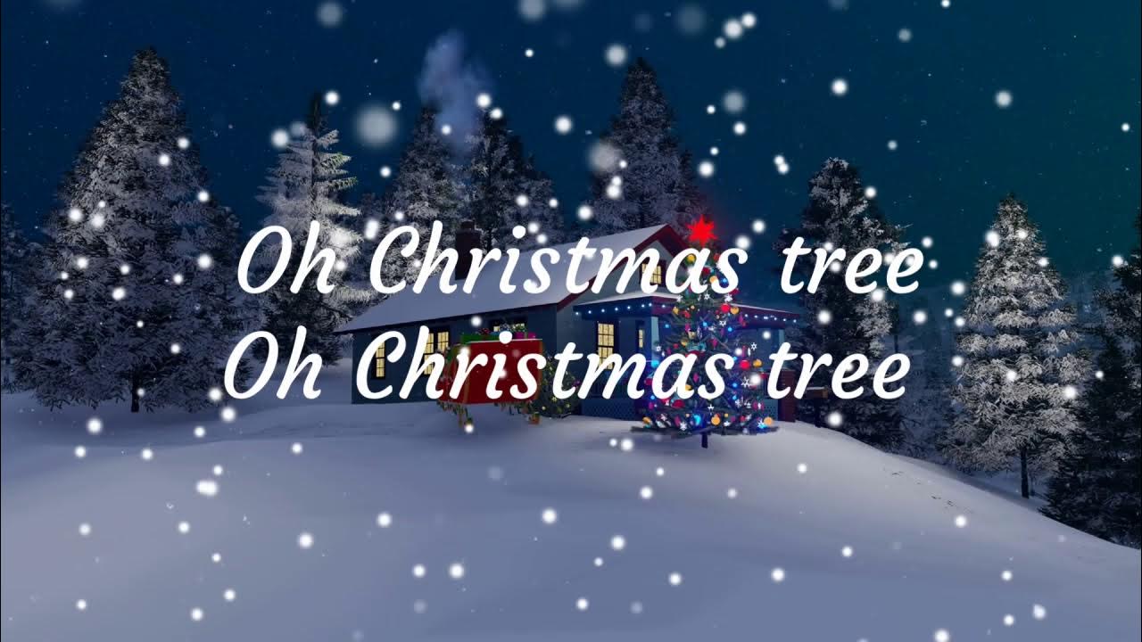 Oh Christmas Tree by Boney M (Lyrical Video) - YouTube