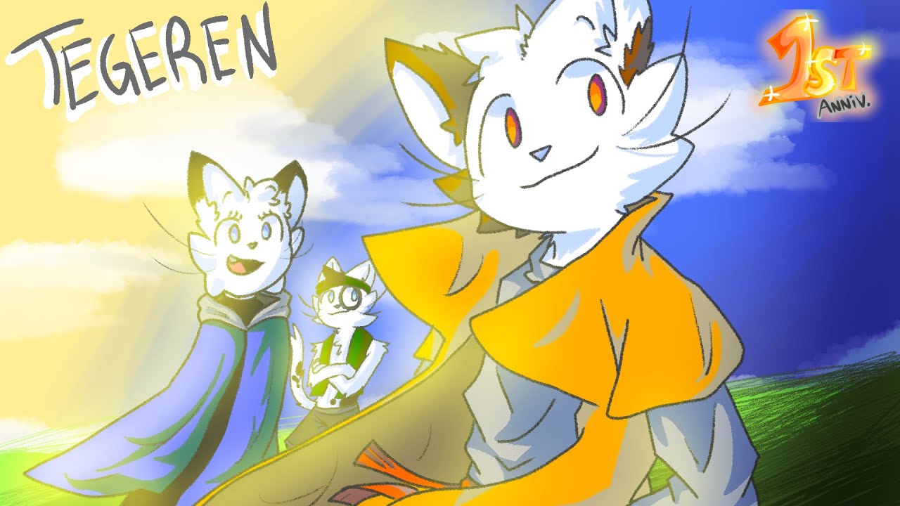 Tegeren 1st Anniversary Speedpaint (Webtoon) - YouTube