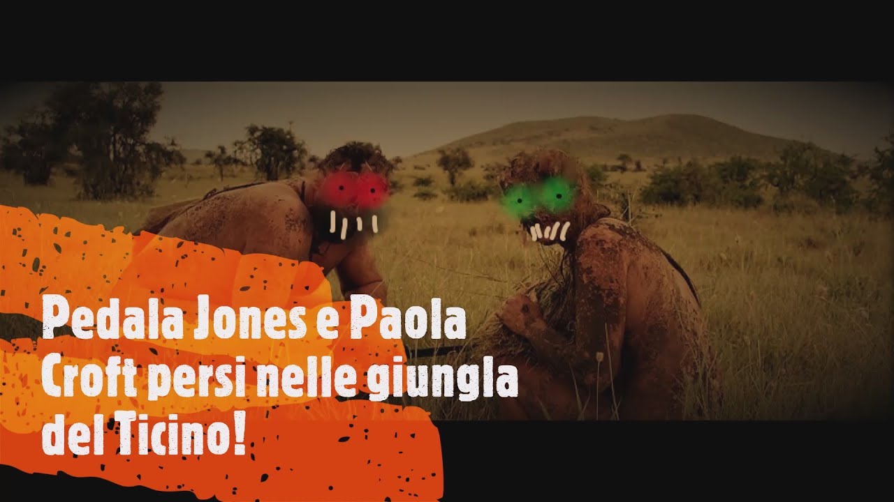 Pedala Jones e Paola Croft persi nella giungla del Ticino ! - YouTube