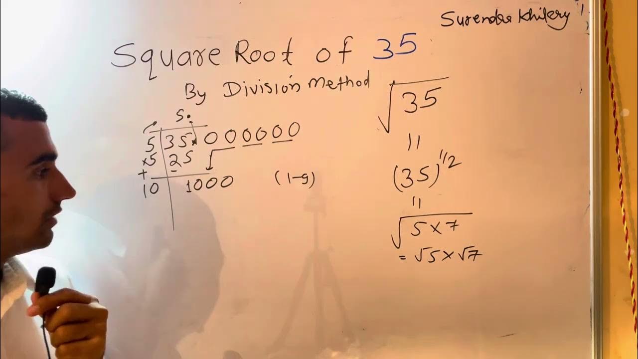 square-root-of-35-by-surendra-khilery-in-hindi-youtube