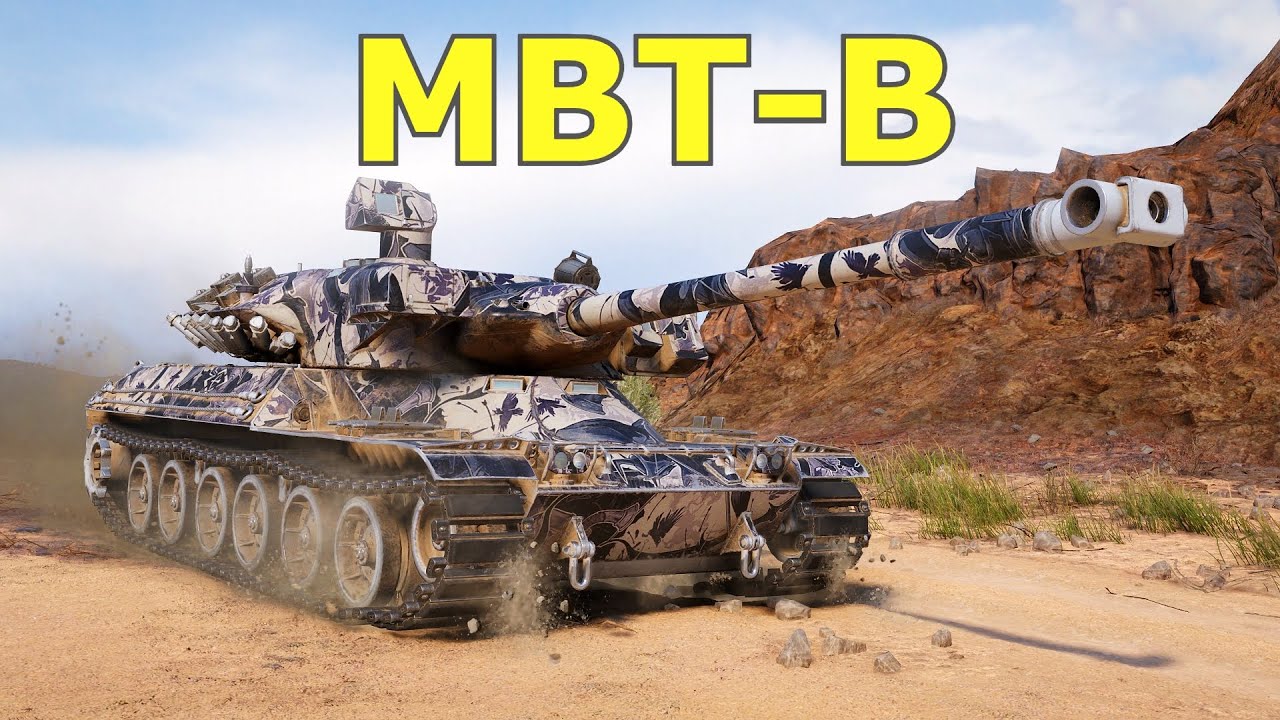 World of Tanks MBT-B (EU) - 4 Kills 11,7K Damage - YouTube
