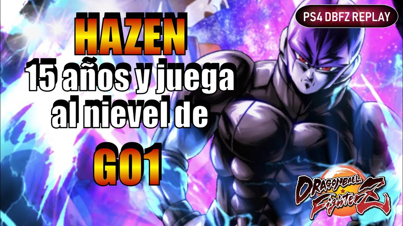 #DBFZ HAZEN será el nuevo GO1 de Japón? HIT usando el PIQUETE AZTECA ...