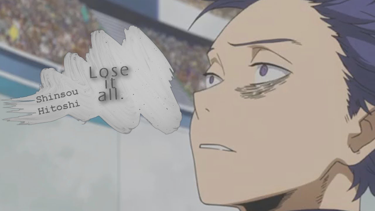 shinsou hitoshi lose it all. [bnha amv] - YouTube