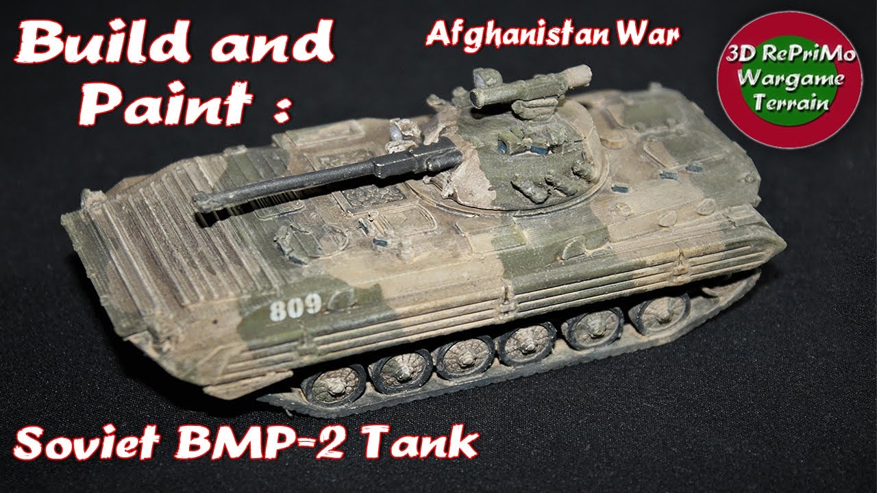 Tutorial:Build and Paint 1/72 BMP-2 Tank/Painting Guide/Soviet BMP-2 ...