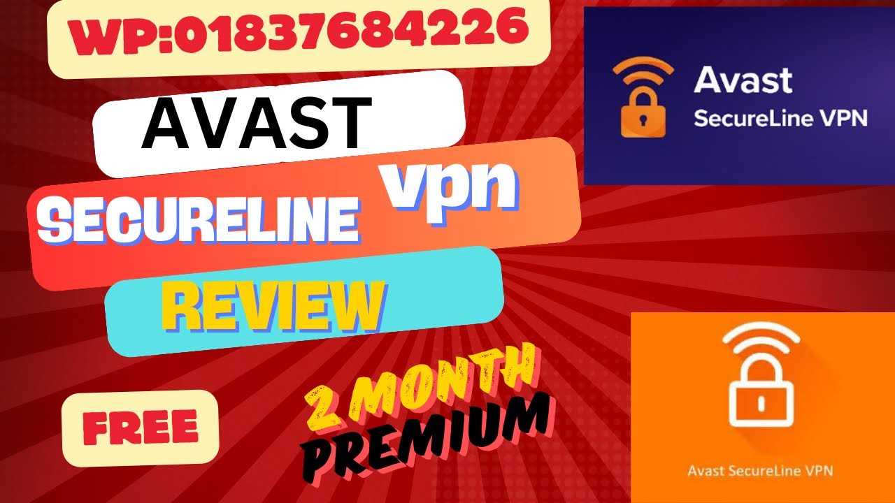 Avast secureline VPN 🔥 100%HONEST REVIEW!2month and 7 days free premium ...