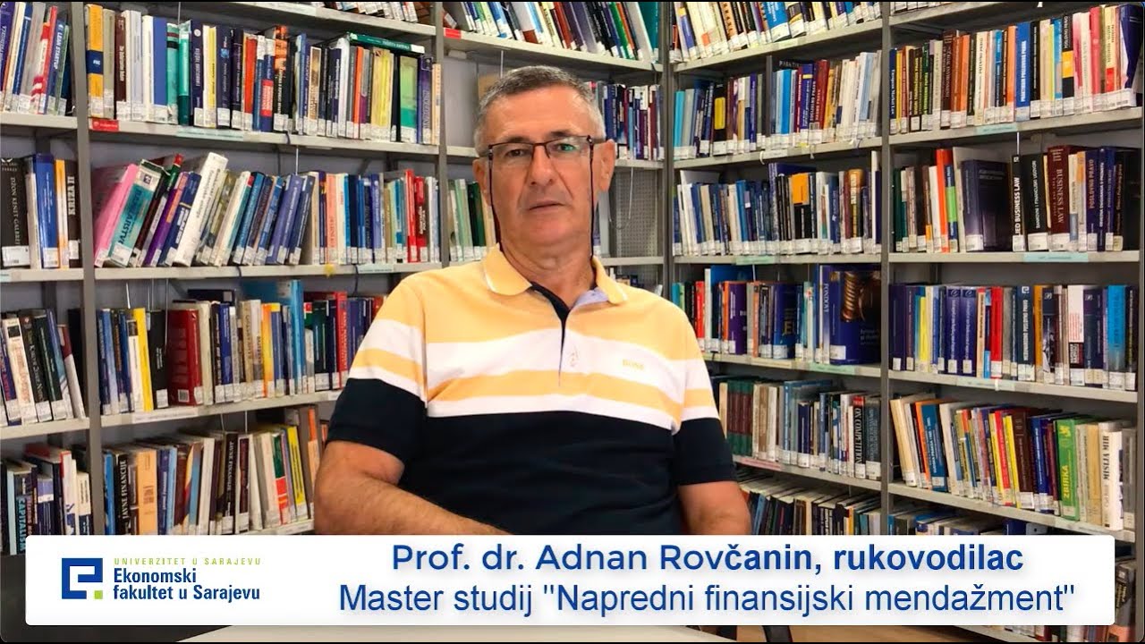 Napredni finansijsku menadžment - prof. dr. Adnan Rovčanin - YouTube