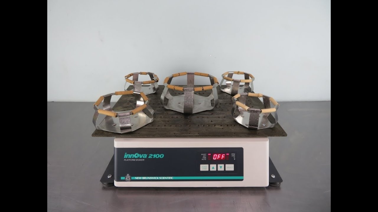 New Brunswick Innova 2100 Platform Shaker - YouTube