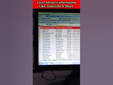 excel new information tricks #shortvideo #newshorts #computertricks #exceltricks #trandingshorts ...