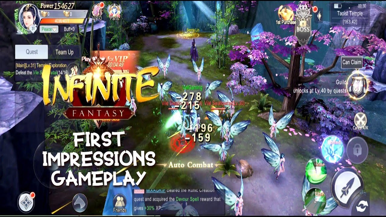 Infinite Fantasy M First Impressions Gameplay | Mobile Games - YouTube