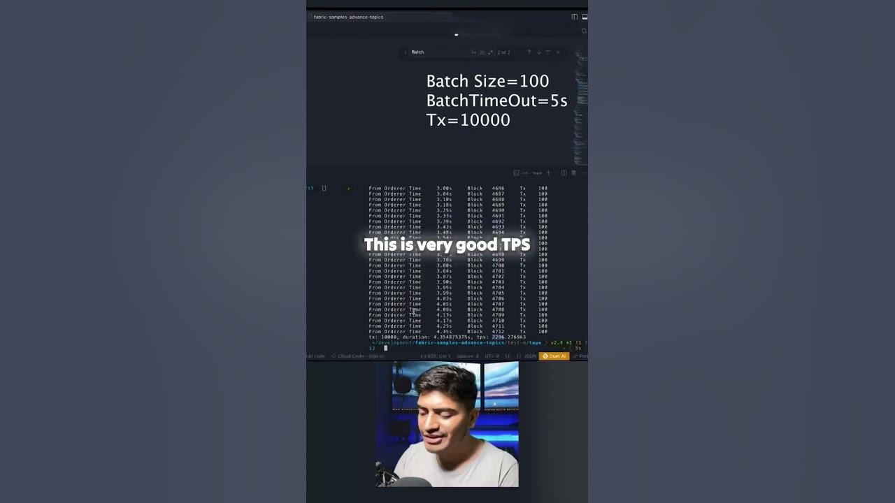Maximizing Transaction Throughput in Hyperledger Fabric Network | ADITYA JOSHI #javascript #code ...