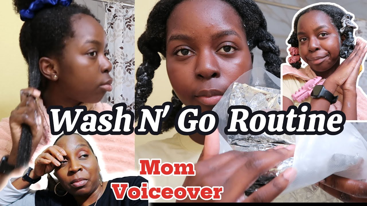 My Wash N' Go Routine 2024 | Type 4-3B Natural Hair | FUNNY Nigerian ...