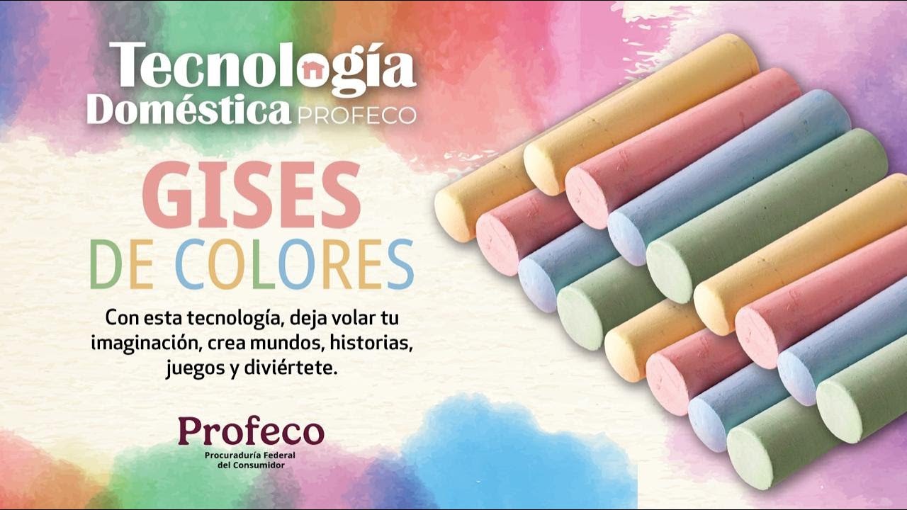 Gises de colores | Tecnología Doméstica | Profeco - YouTube