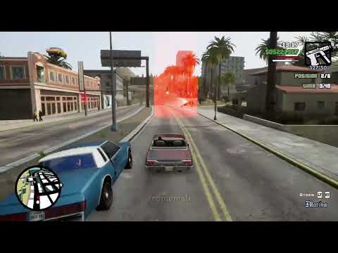 How to win any car race GTA SA (apply flying car cheat and drive slowly)
