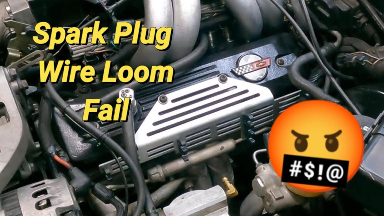 Spark Plug Wire Loom Problems and Disappointments. 😠 - YouTube