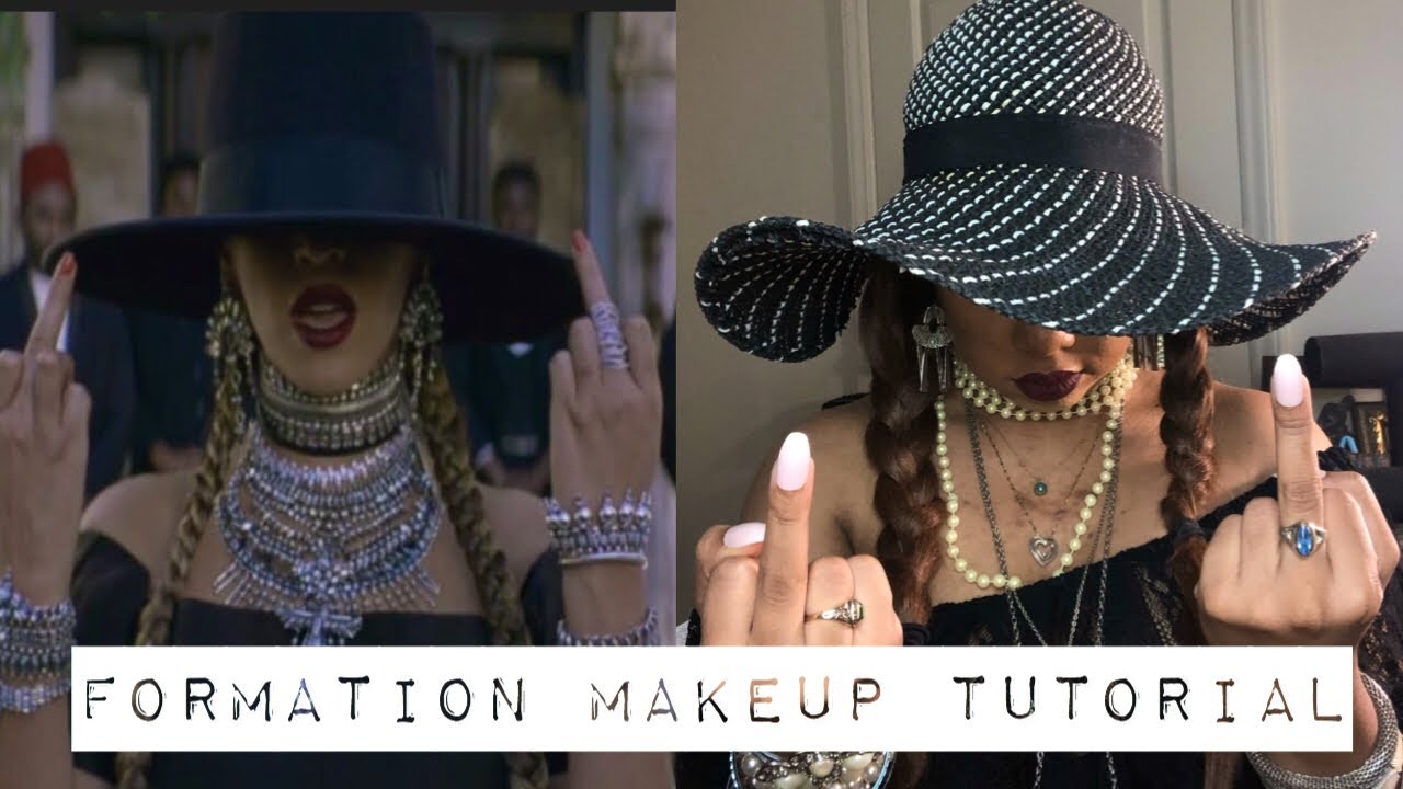 🖤 🏾FORMATION MAKEUP TUTORIAL 🏾🖤 - YouTube