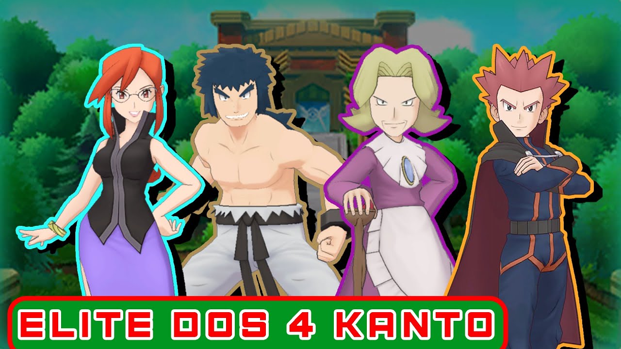 Curiosidades INCRÍVEIS Sobre a Elite dos 4 da Região de Kanto! - YouTube