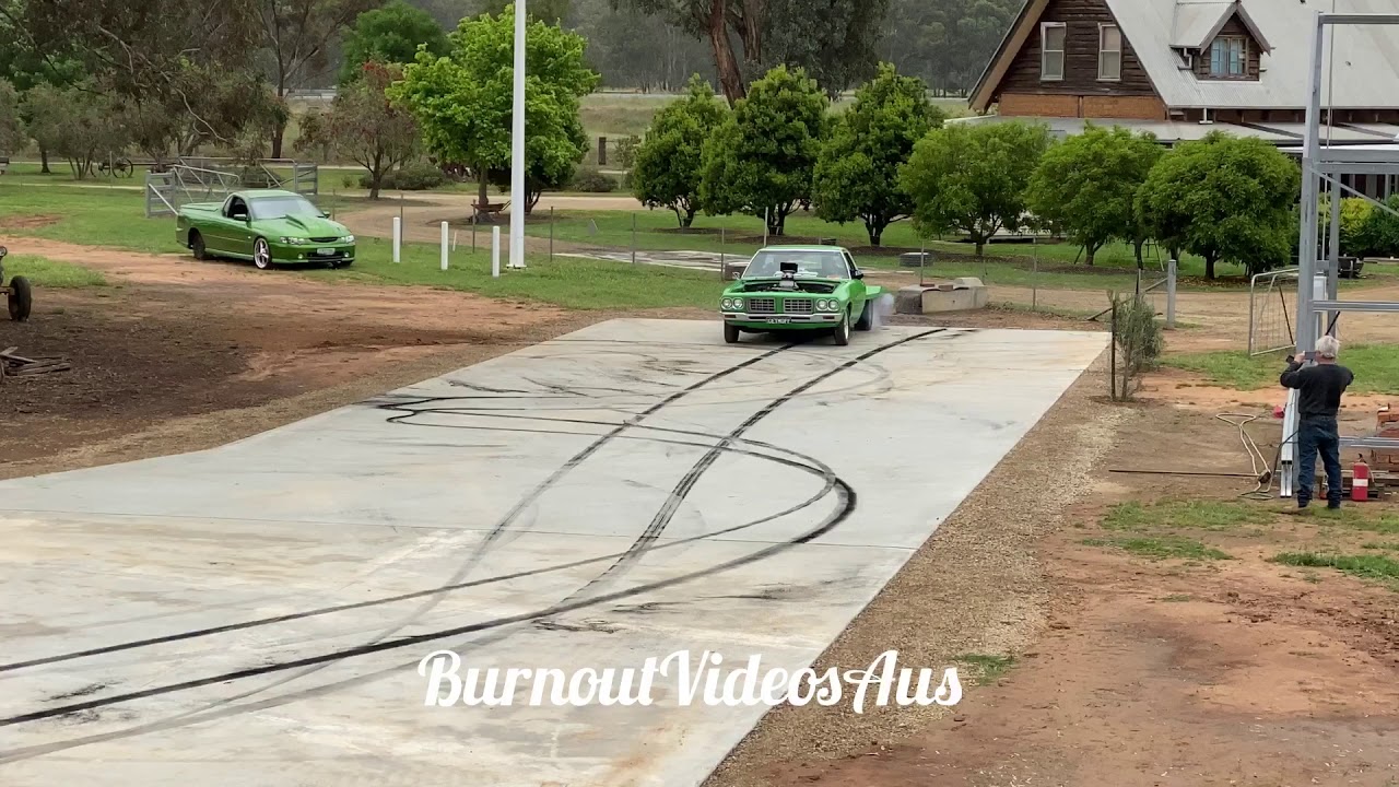 GETMOFF testing the new set up at a Private Burnout Pad - YouTube