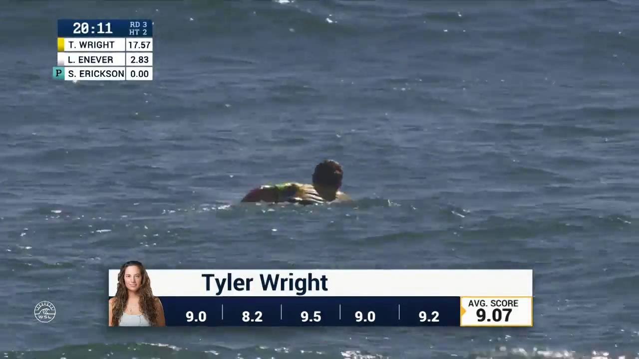 Tyler Wright's 9.07 - YouTube