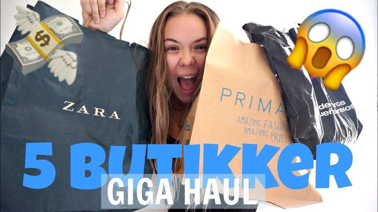 GIGA HAUL 🛍 Innkjøp fra forrige VLOG! 💸 | Victoria Alvik - YouTube