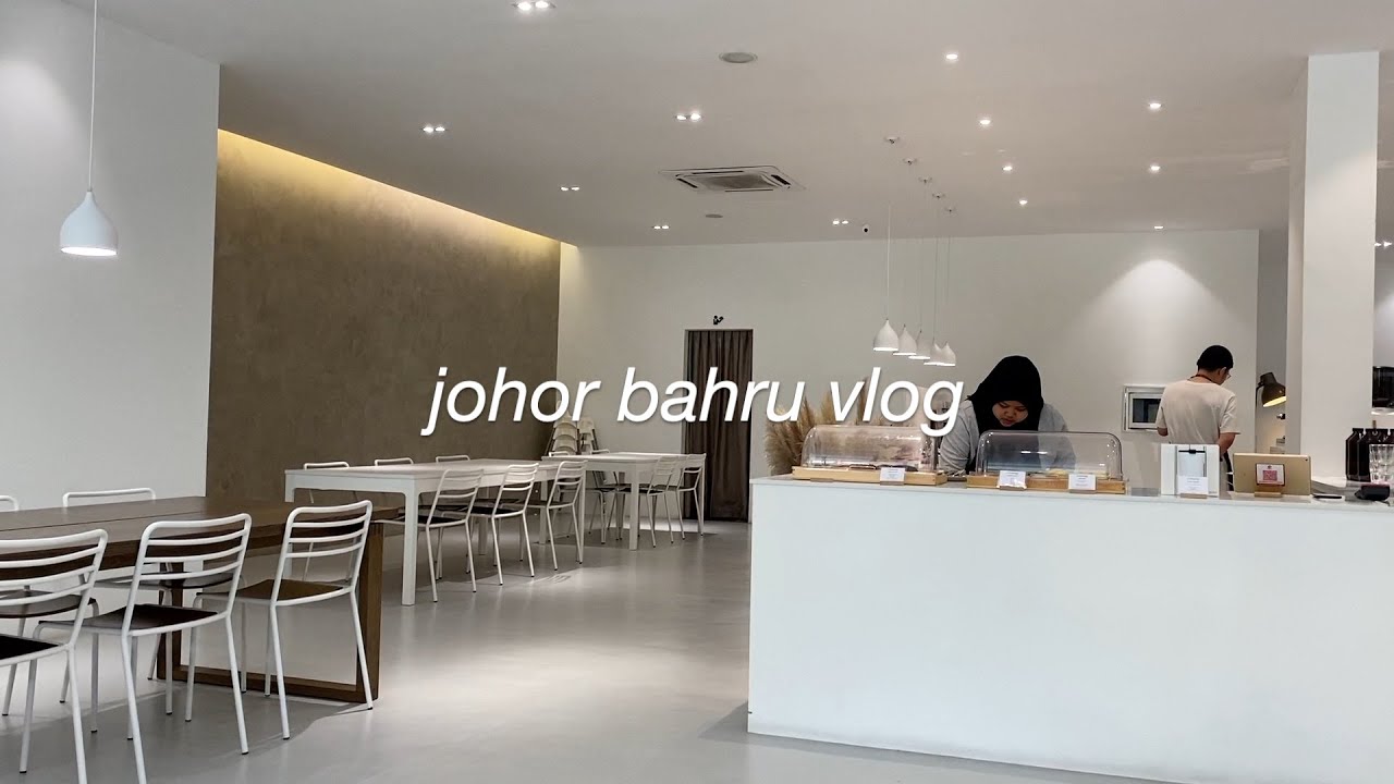 mini series jb vlog 🇲🇾 foodie day trip, aesthetic cafes, doggo cafe ...