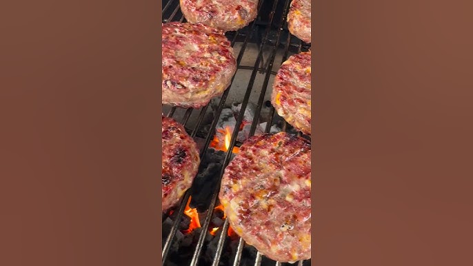 how to cook burgers on kamado joe