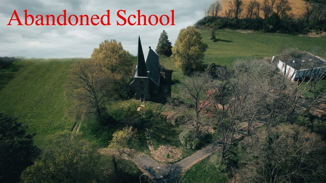 Exploring the abandoned Sleighton Farm School By Drone - DJI Air 2s ...