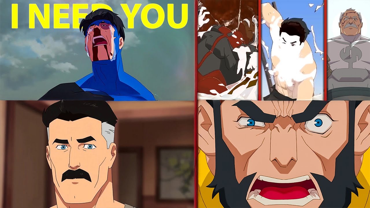 Invincible brainrot memes for 23 minutes - YouTube