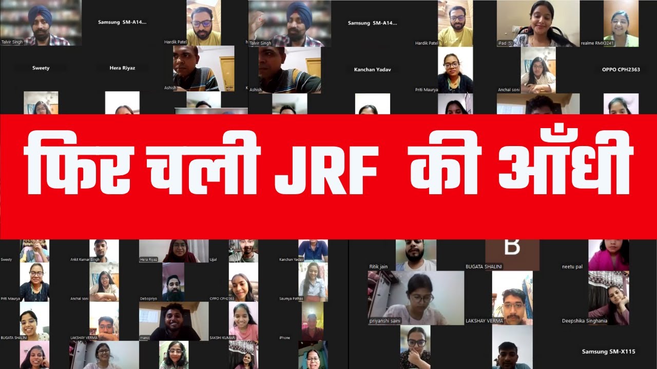 INDIA'S BIGGEST RESULT II 200+ JRFs TOGETHER BY TALVIR SINGH 💥💥💥💥 - YouTube