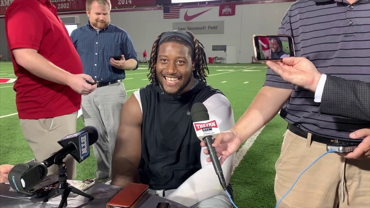 Ohio State's Davon Hamilton discusses upcoming Week 5 game against ...