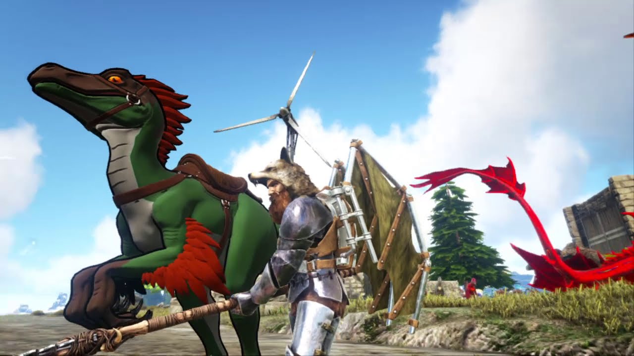 ARK: Survival Evolved the Animated series update New Skins! - YouTube