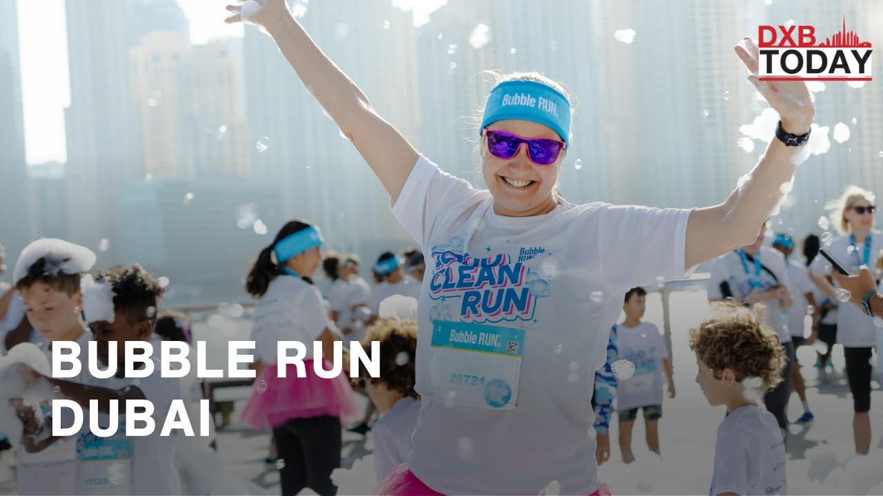 Heard of a Bubble Run? - YouTube