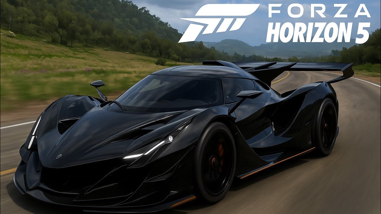 Racing the Goliath in Forza Horizon 5 with Black Apollo IE WP ...