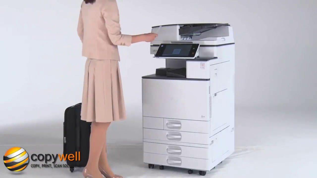 Copywell Office Solutions Ricoh Print Scan Connector App - YouTube