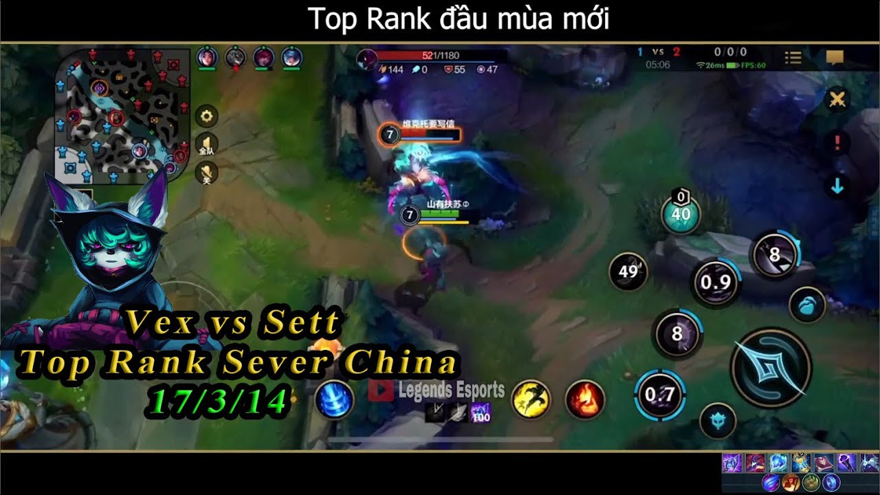 Vex Tốc chiến | Cách chơi tướng mới Vex đường Baron - Đi lane và combat ...