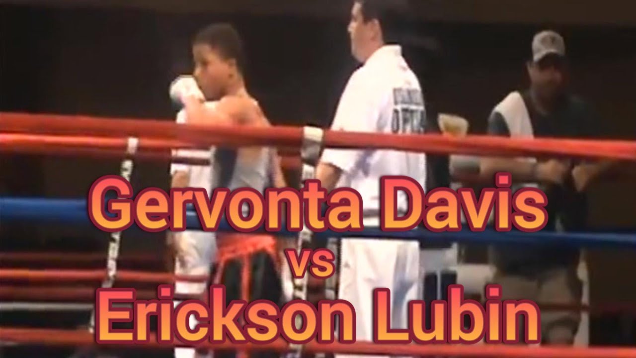 Gervonta Davis vs Erickson Lubin Amateur Fight HD - YouTube