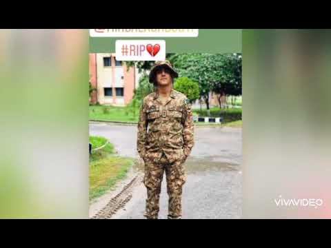 Second lieutenant Shaheed Balach baloch Plane Crash 8303 ae watan watan ...